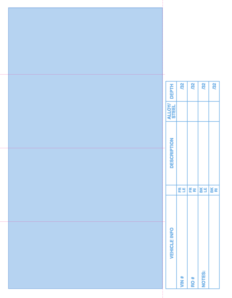 Tire Storage Labels - Safeguard by McLaurin